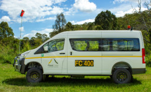 Toyota 12 Seater Bus Hire | 4wd Hiace Commuter Mine Spec