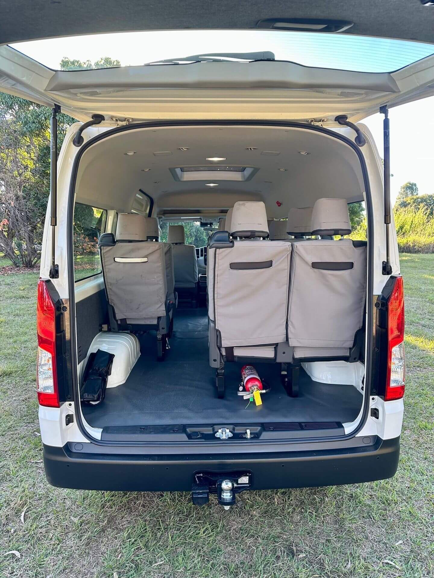 Toyota Hiace Commuter 12 Seater Bus - 2WD Mine Spec Hire Vehicles